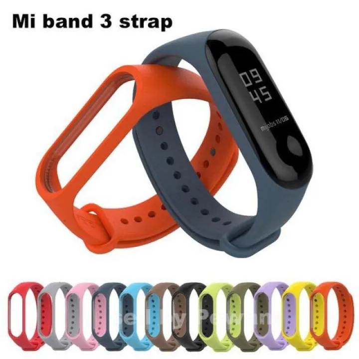 19สายรัดข้อมือสีสำหรับX Iaom I M Band 3 M I Band 3 4แถบซิลิโคน | Lazada ...