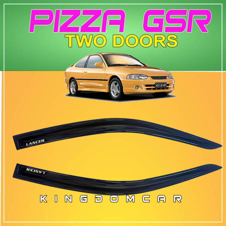 Rain Visor Lancer Pizza GSR Two Doors | Lazada PH