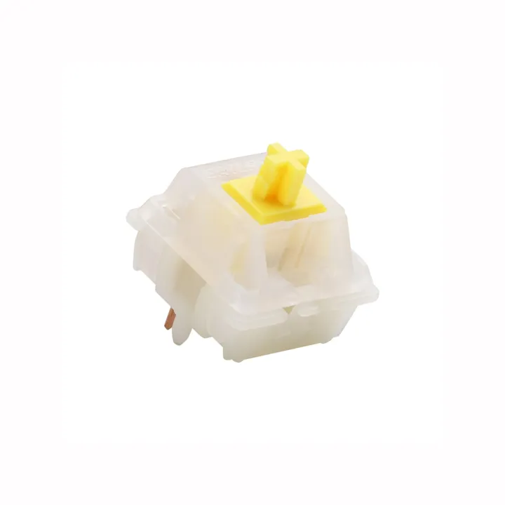 Gateron milky pro switches milky yellow pro red Linear Lubed Switch SMD ...