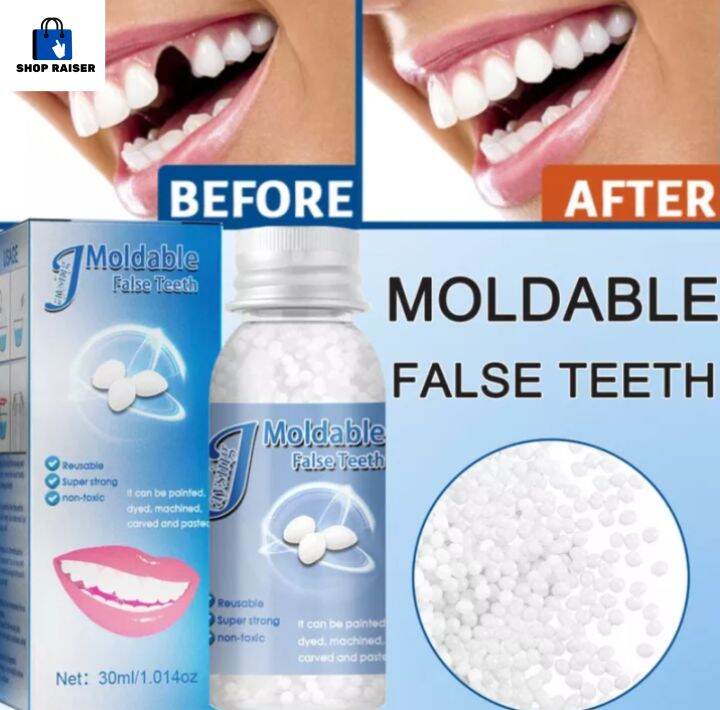 Shop Raiser Glue False Teeth 30ML Temporary Tooth Repair Kit Teeth and ...