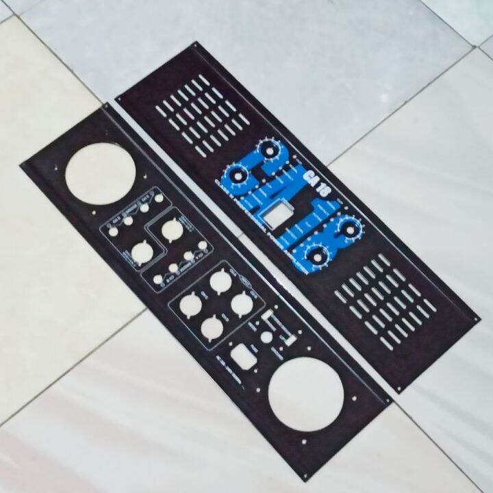 Plat panel depan dan belakang Power amplifier stereo CA18 | Lazada ...