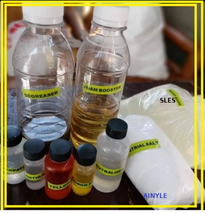 Dishwashing Raw Materials DIY 15yields with manual Lemon / Calamansi ...