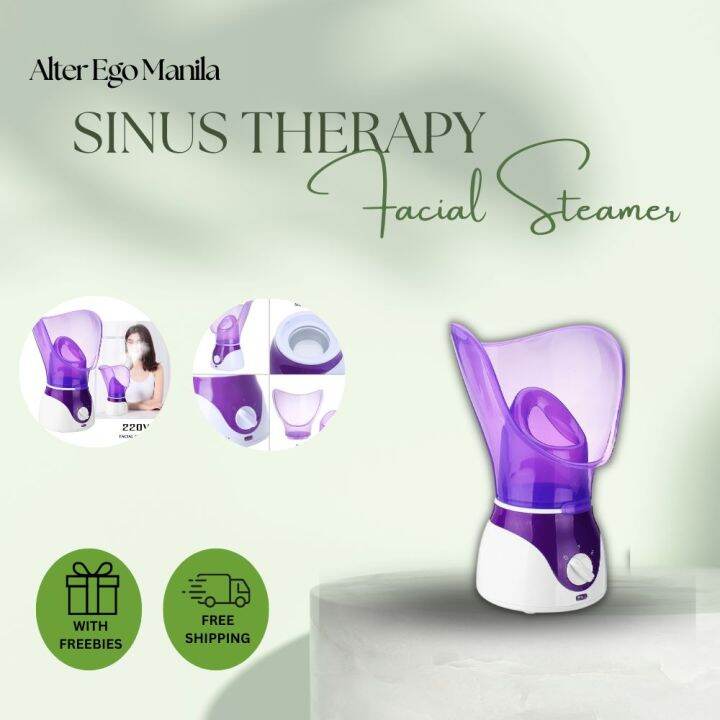 ORIGINAL FACIAL STEAMER SPA SINUS STEAM THERAPY HOT STEAM INHALER ...