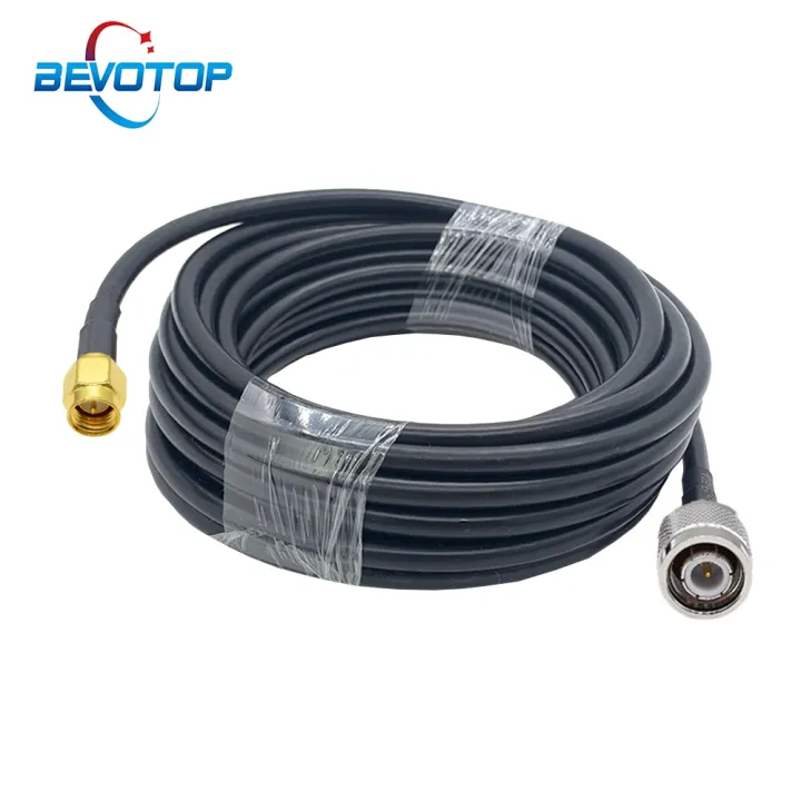 จัดส่งฟรีชุด TNC ชายกับ SMA ชาย/หญิง RG58 Pigtail 50โอห์ม RF สาย Coaxial RG 58สายต่อจัมเปอร์50 ...