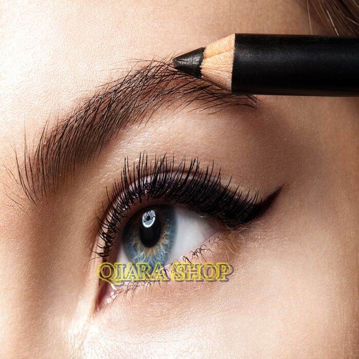 Pensil Alis Revlon 2in1 Hitam dilengkapi dengan Serutan Drawing Eyebrow ...