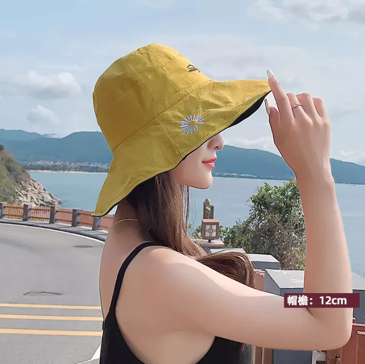 SP SHOP Women Big Waway Hat with DAISY Design | Lazada PH