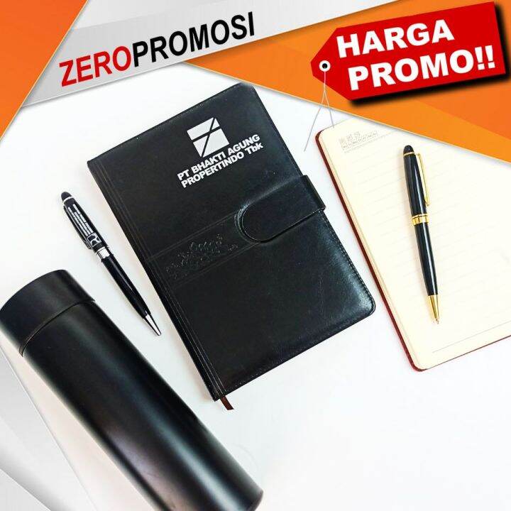 Gift Set 3in1 Multifungsi Paket Seminar Mewah Cetak Logo | Lazada Indonesia