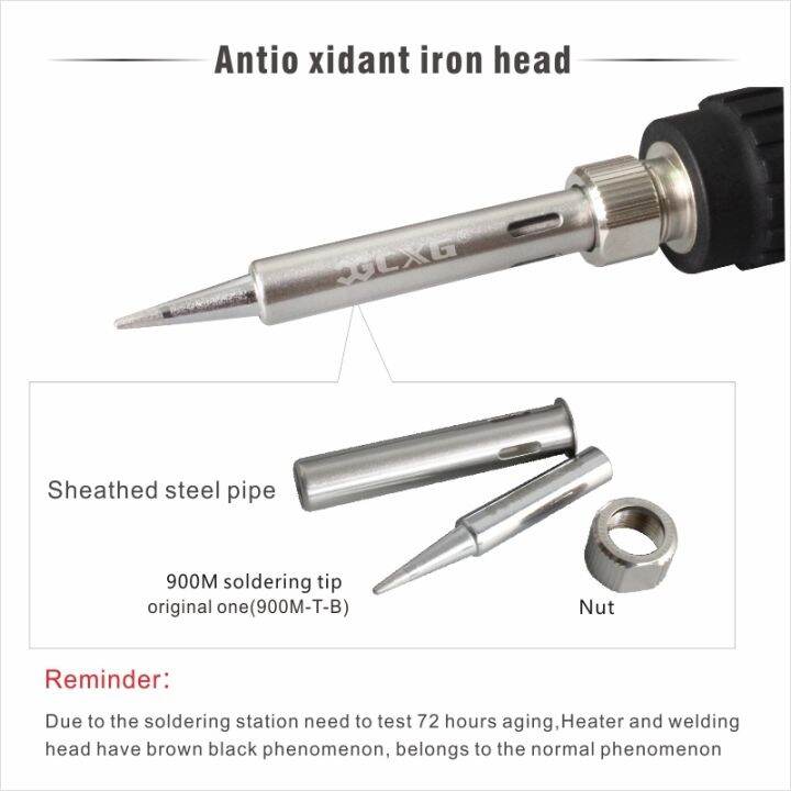 Professional Soldering iron LED Digital Adjustable Electric Solder Iron ...