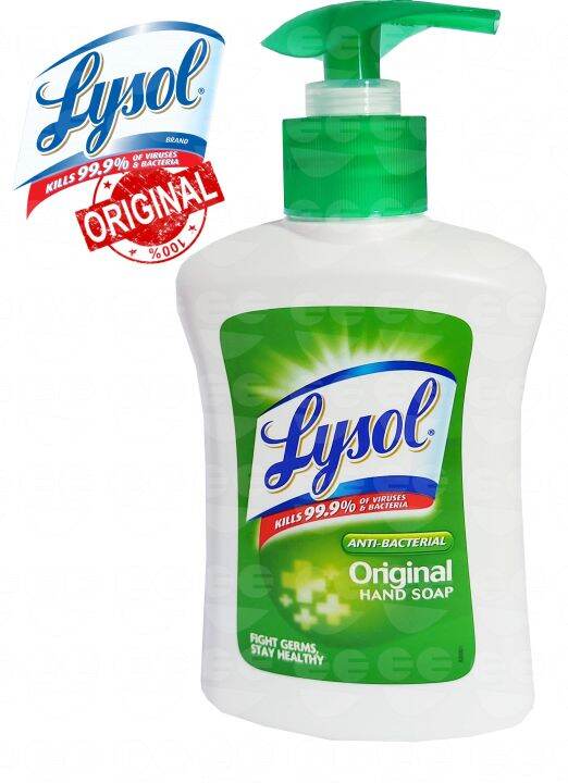 Lysol Liquid Original Hand Soap 225ml | Lazada PH