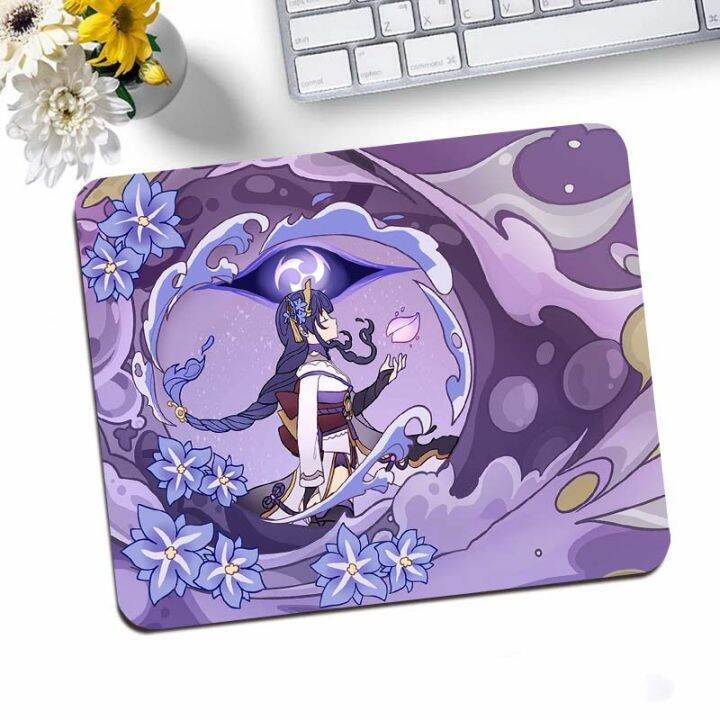 Genshin Impact Small Mousepad Gamer Anime Mouse Pad Cover for the ...