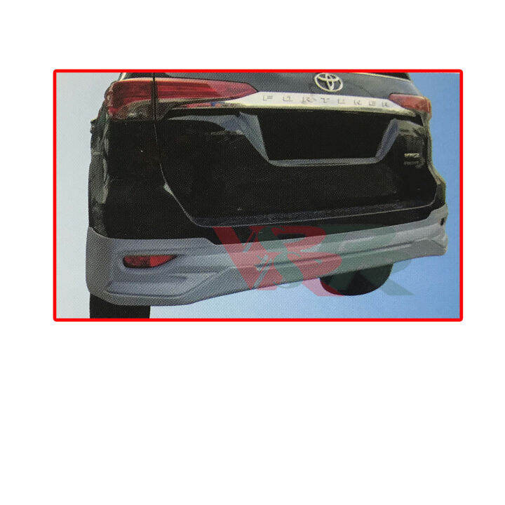 Toyota Fortuner 2nd Gen AN150 AN160 (2017) FIAR Style Rear Back Bumper ...