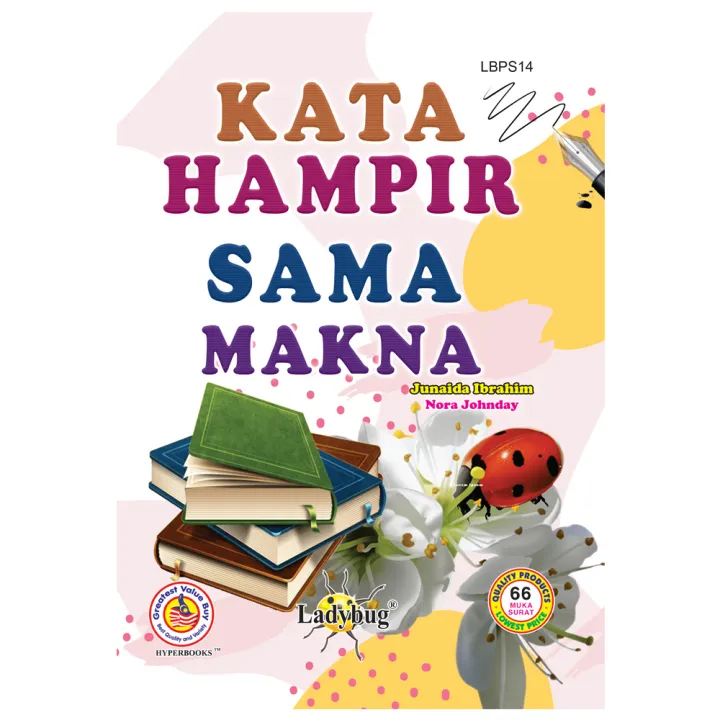 Kata Hampir Sama Makna 65 Pages B6 Size LBPS 14 | Lazada