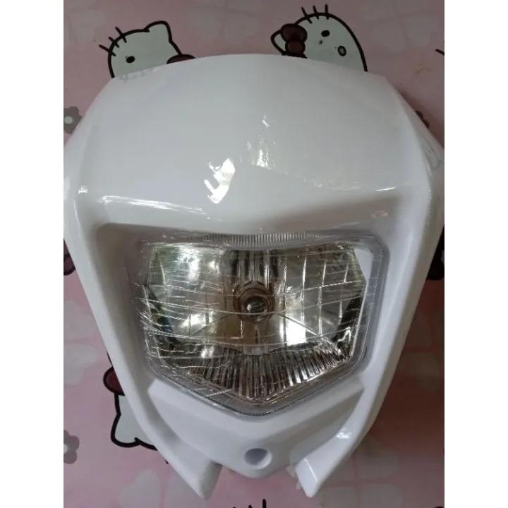 ( UPSCALE ) xrm 125 trinity headlight assembly (class a)color white ...