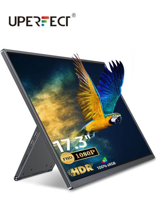 UPERFECT 17.3 Inch Super-Ultra Portable Monitor 1920 * 1080P IPS Screen ...