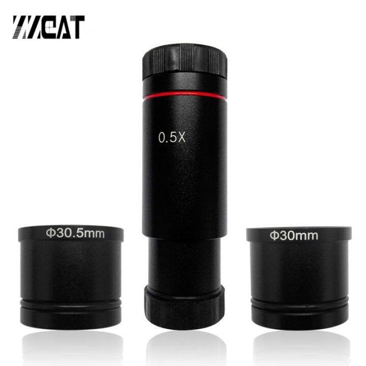 0.5X C Mount Lens Adapter 23.2mm 30mm 30.5mm Optical Reduction Lens ...