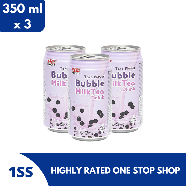 Rico Taro Bubble Milk Tea Drink, 350g set of 3 | Lazada PH