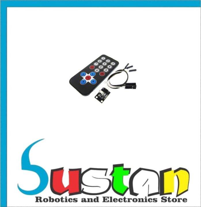 Infrared 17 Keys IR Receiver Module Wireless Remote Control Kit ...