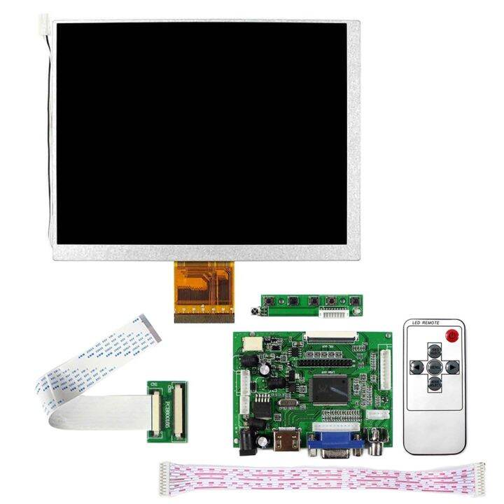 Latumab 7" inch CLAA070MA0ACW 800x600 LCD Screen LVDS TTL Tcon Board DVI VGA LCD Controller ...
