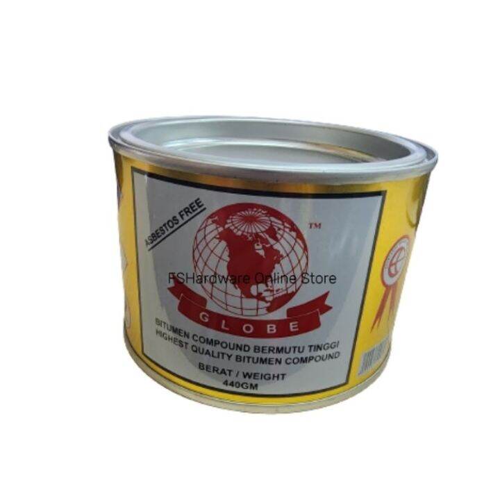 (320Gm / 440gm) Globeseal Bitumen Compound | Lazada