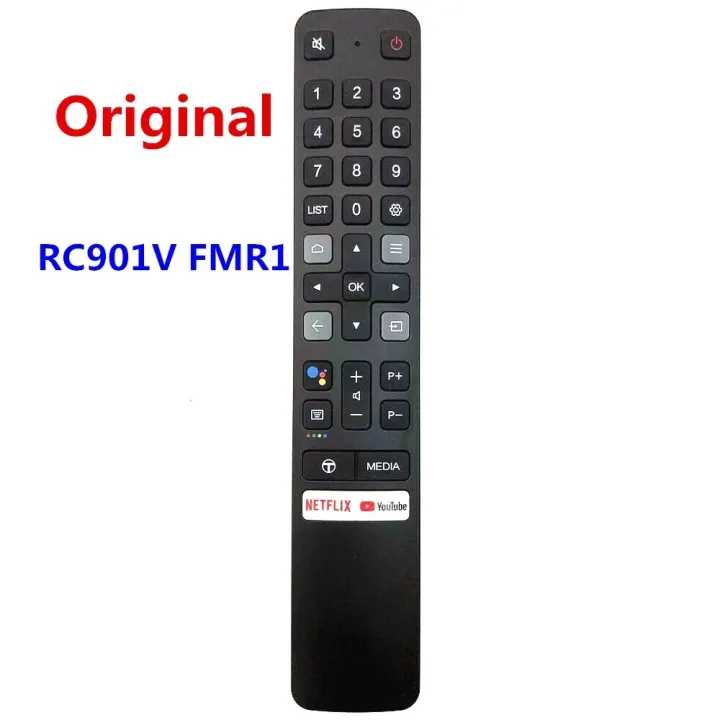 RC901V FMR1 New Original remote For tv tcl Voice LCD LED TV Remote ... RC901V FMR1 New Original remote For tv tcl Voice LCD LED TV Remote ...