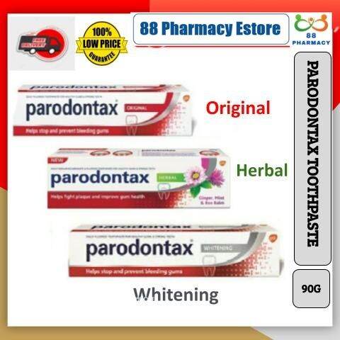 PARODONTAX DAILY WHITENING /HERBAL TOOTHPASTE 90G | Lazada