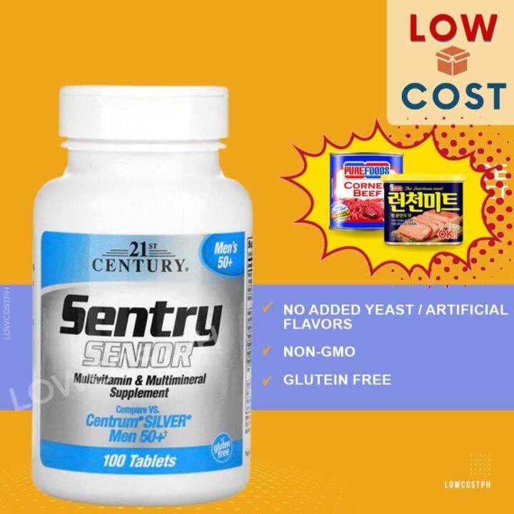 Low Cost PH Sentry Senior Multivitamin Multimineral Supplement Men and ...