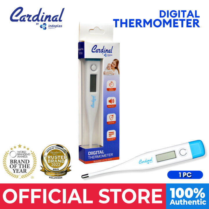 Indoplas Cardinal Digital Thermometer - 1 Piece | Lazada PH