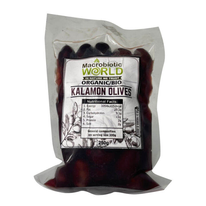 Organic/Bio Kalamon Olives มะกอก คาลามอน | Lazada.co.th
