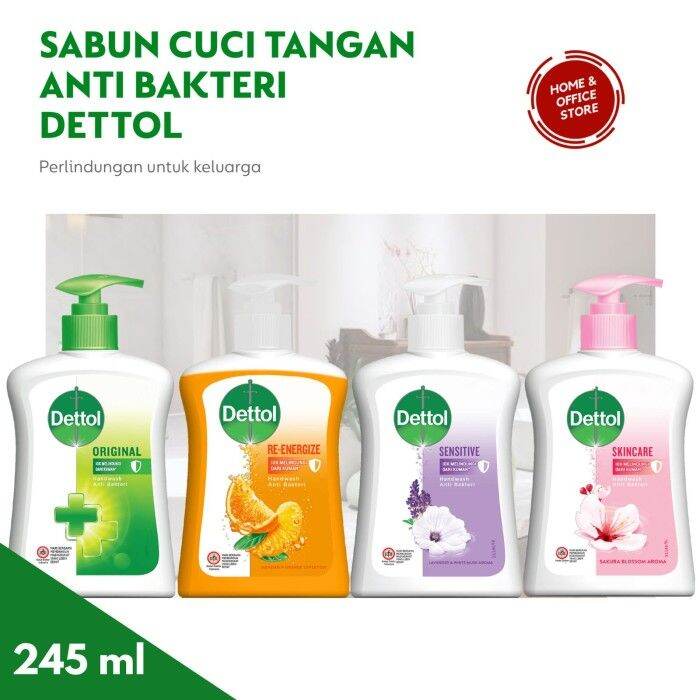 Dettol Handwash Sabun Cuci Tangan 245g | Lazada Indonesia