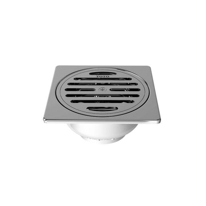 TOTO - TX1EB - Floor Drain w/ Square Flange (115 x 115 mm) x 2Inch | Lazada Indonesia