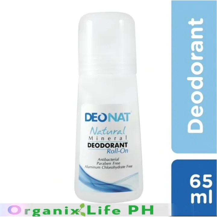 DEONAT Natural Mineral Deodorant Roll-On 65ml | Lazada PH