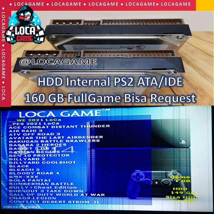 HDD PS2 INTERNAL ATA/IDE 160GB FULL GAME | Lazada Indonesia