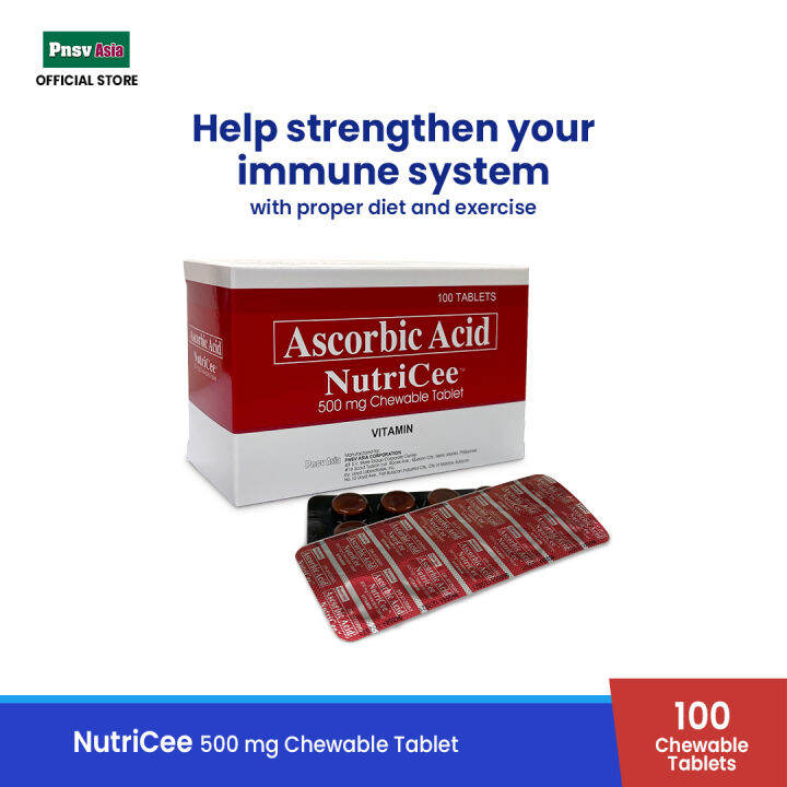NutriCee 500mg Chewable Tablet | Lazada PH