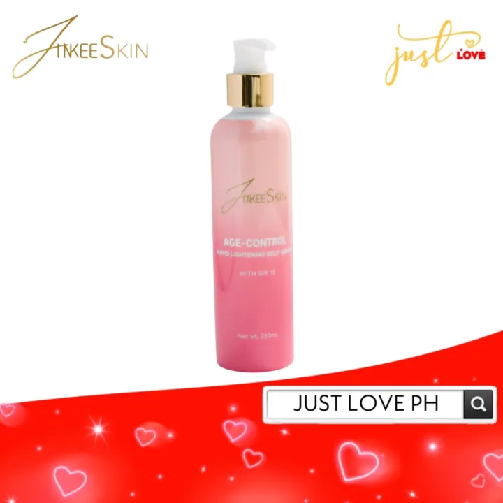 Jinkee Skin Age Control Nano Lightening Body Serum Lotion 250ml | Lazada PH