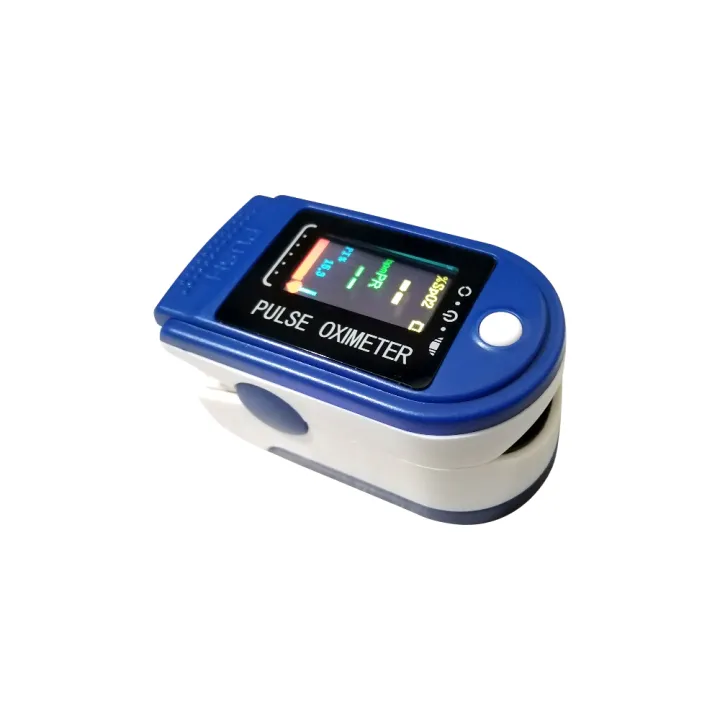 Fingertip Pulse Oximeter (Blue with White) | Lazada PH