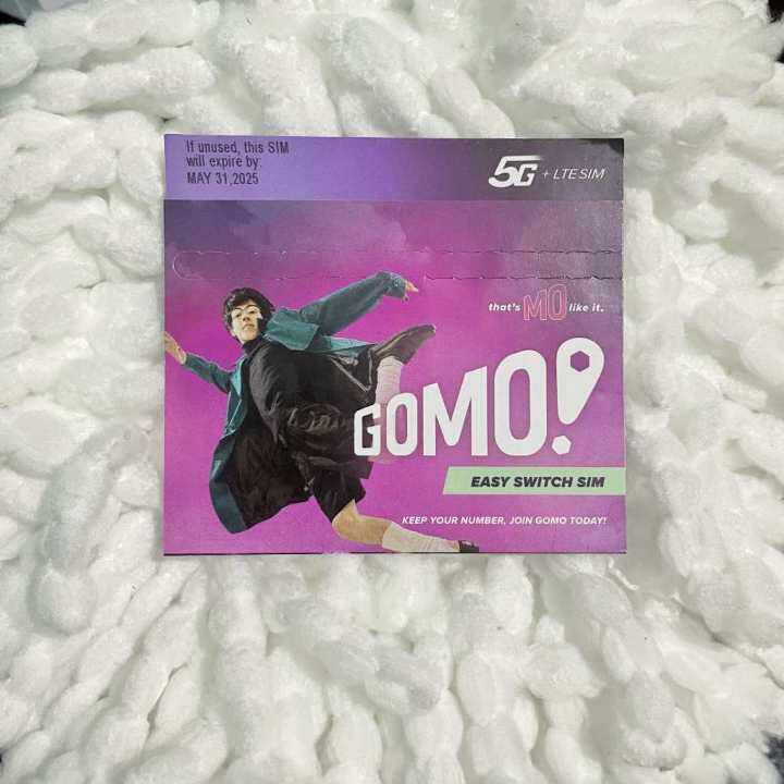 GOMO Easy Switch Sim with 30 GB No Expiry | Lazada PH