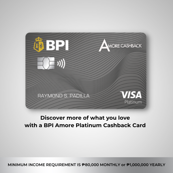 BPI AMORE PLATINUM CASHBACK CARD APPLICATION | Lazada PH BPI AMORE PLATINUM CASHBACK CARD APPLICATION | Lazada PH