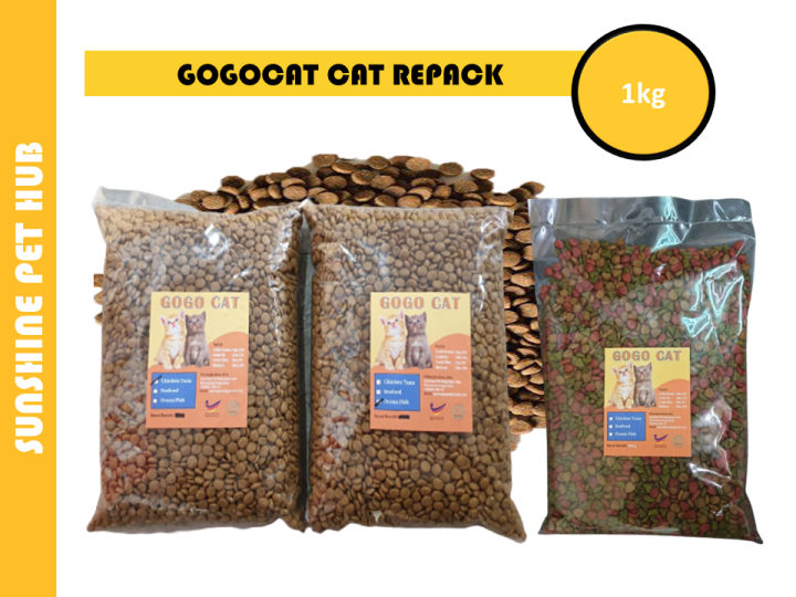 GoGo Cat Cat Food All Breeds Budget Kibbles Pet Food 1KG | Lazada