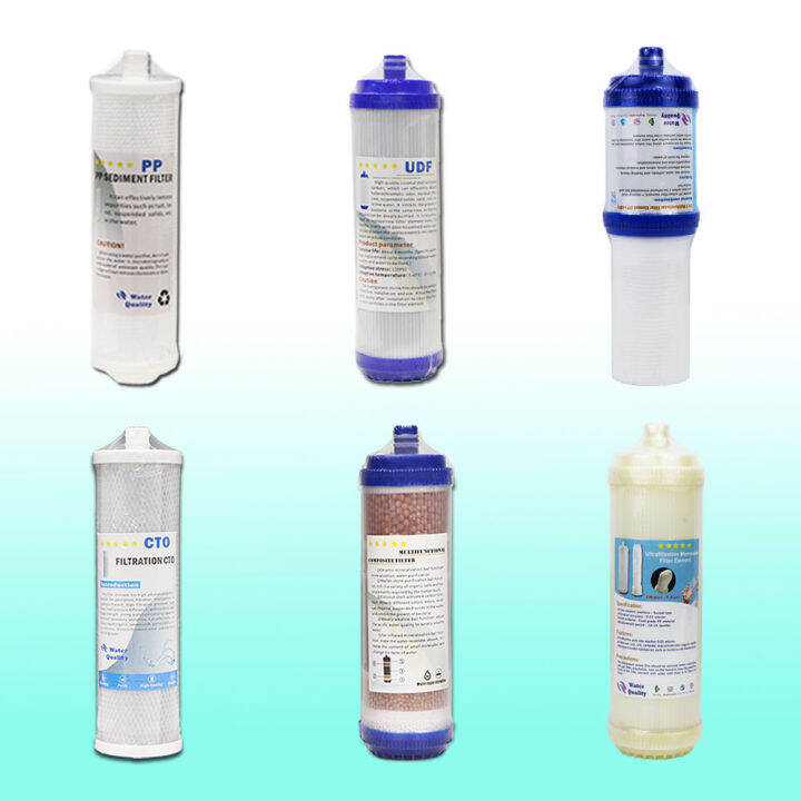 10 Inchs 4 PCS Set Water Filters Replacement Water Filter Element-PP ...