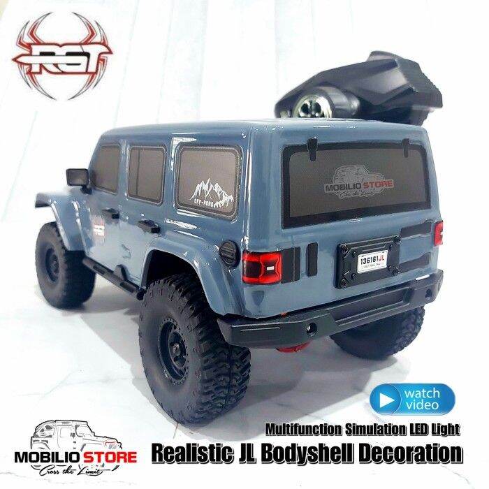 RC RGT 136161 JL RTR Offroad Rock Crawler 1/16 Scale 2.4 GHz HSP 4WD ...
