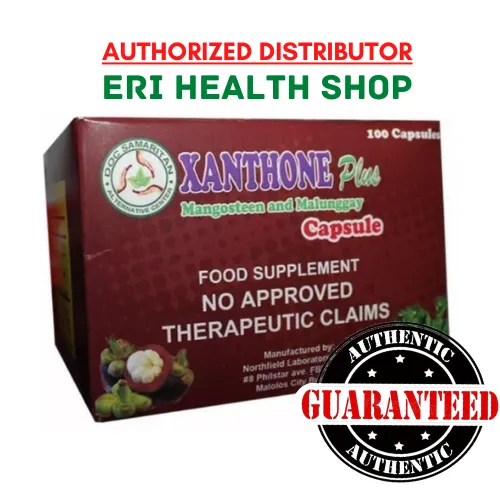 AUTHENTIC Xanthone Plus Mangosteen and Malunggay Capsule (100 capsules ...