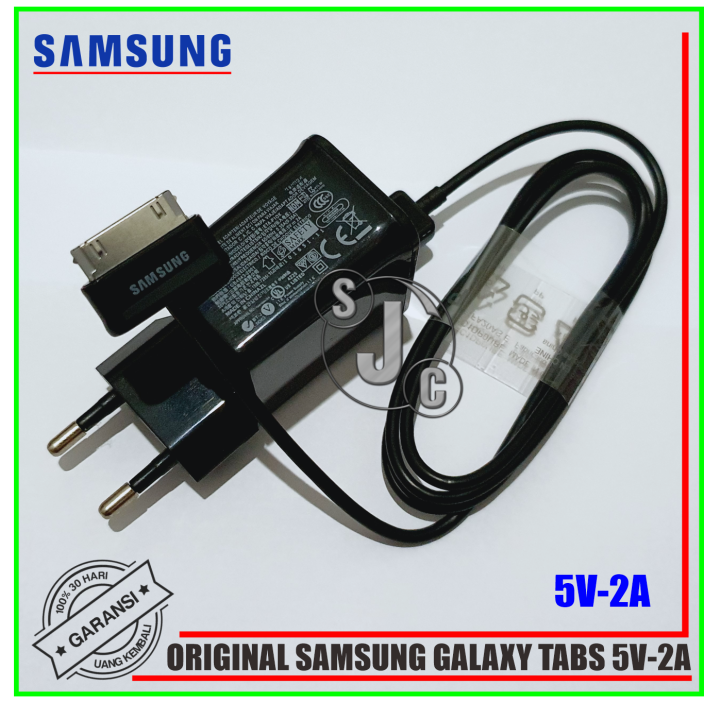 Charger Samsung Galaxy Tab 10.1 GT P7500 ORIGINAL 100% 5V 2A | Lazada ...