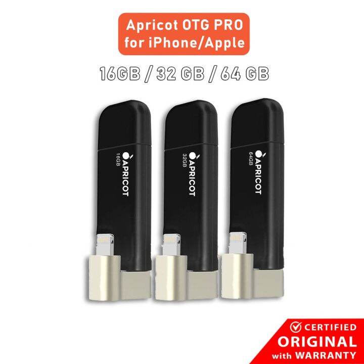 [USB 3.0] Apricot OTG PRO for iPhone/Apple | Lazada PH