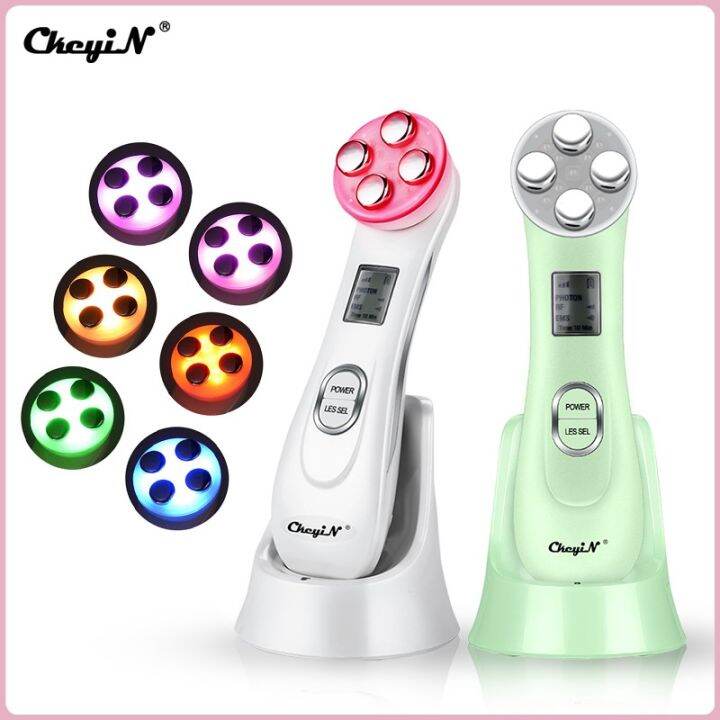 Ckeyin EMS Electroporation Facial Beauty RF Radio Frequency Device ...