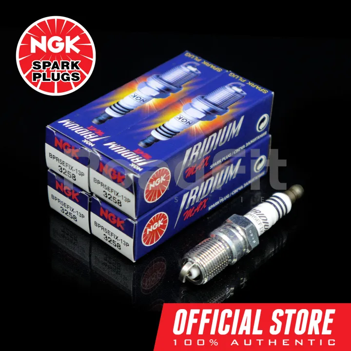 NGK BPR5EFIX-13P Iridium Max Spark Plugs For Chevrolet Camaro, Suburban, Tahoe, Ford E-150 ...