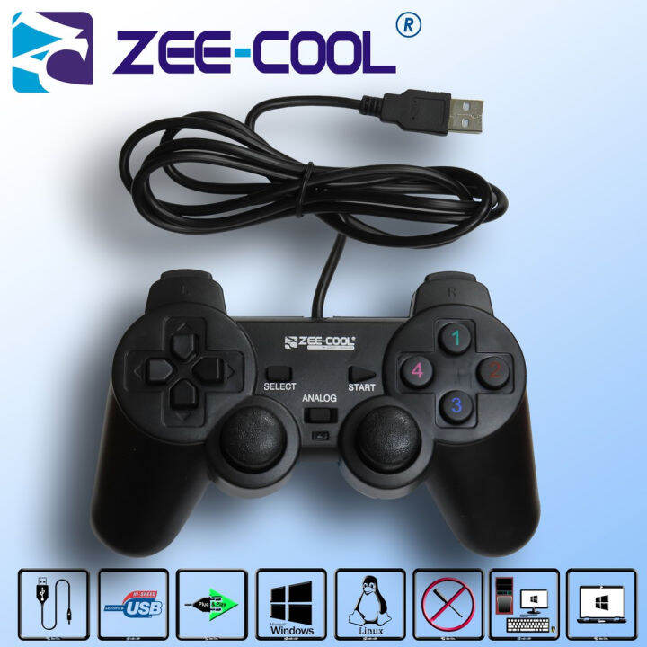Zee-Cool USB Wired Joystick / Gamepad Controller for PC and Laptop | Lazada