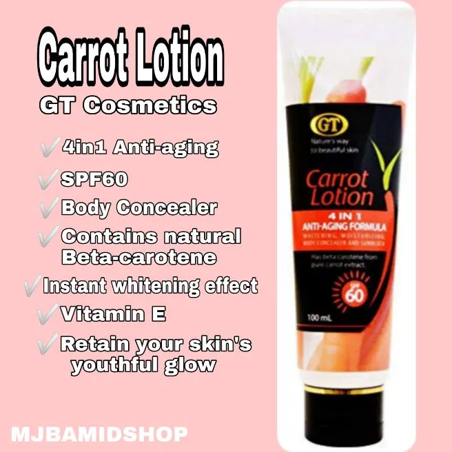 Carrot Lotion Instant Whitening Effect | Lazada PH