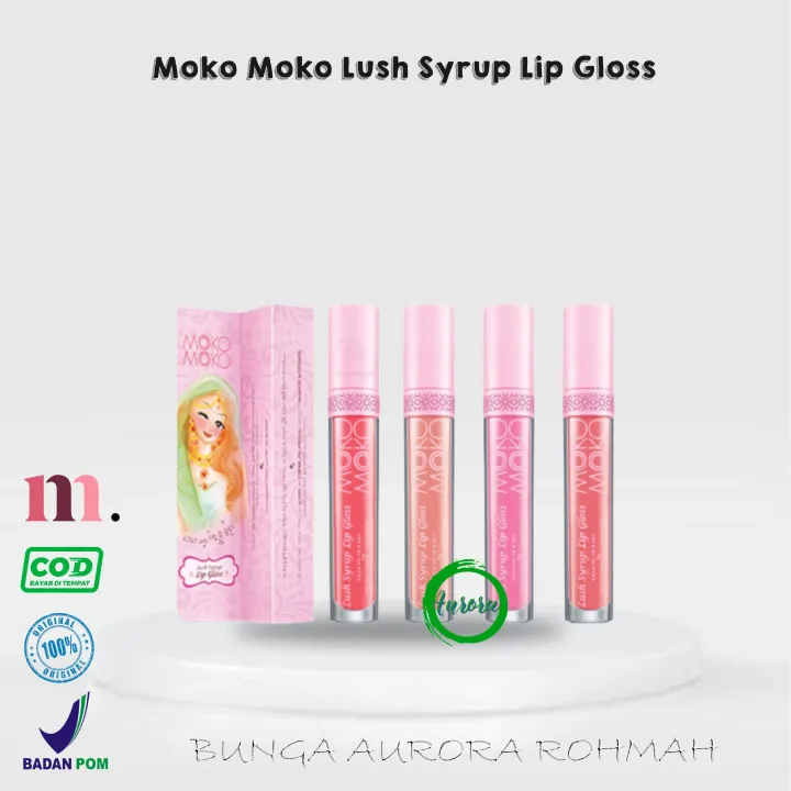 Moko Moko Lush Syrup Lip Gloss | Lazada Indonesia