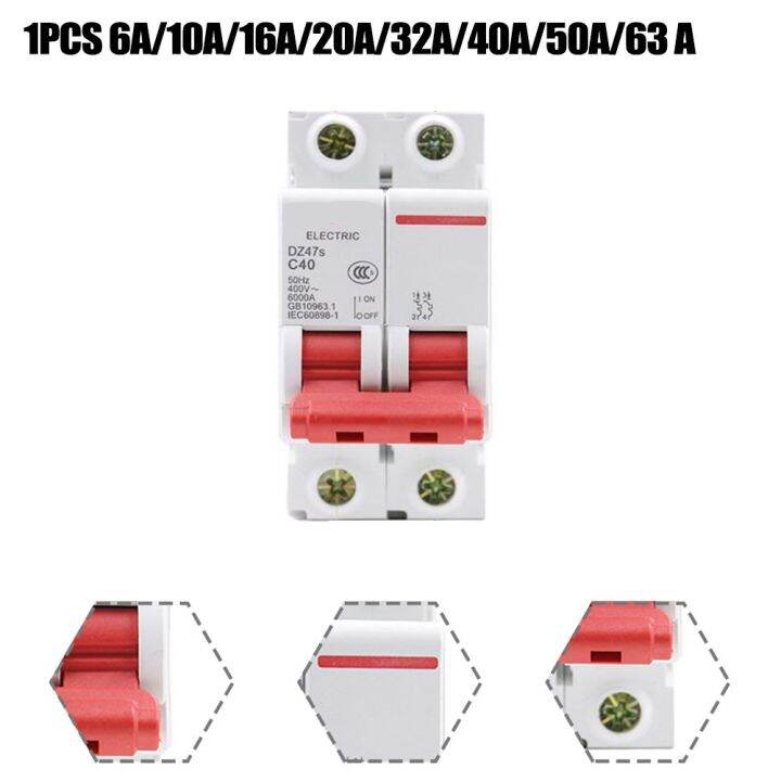 Unnicoco /DC CIRCUIT BREAKER MCB-SOLAR DOUBLE POLE TYPE-C 6KA 6/10/16/20/32/40/50/63AMP ...