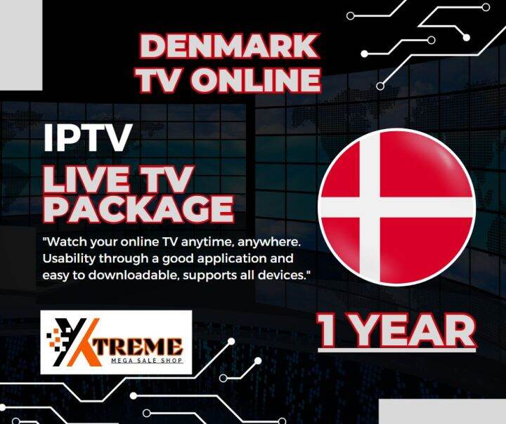 IPTV DENMARK TV Online Package 1 Year. รับชมทีวี เดนมาร์ก ได้ง่ายๆผ่าน ...